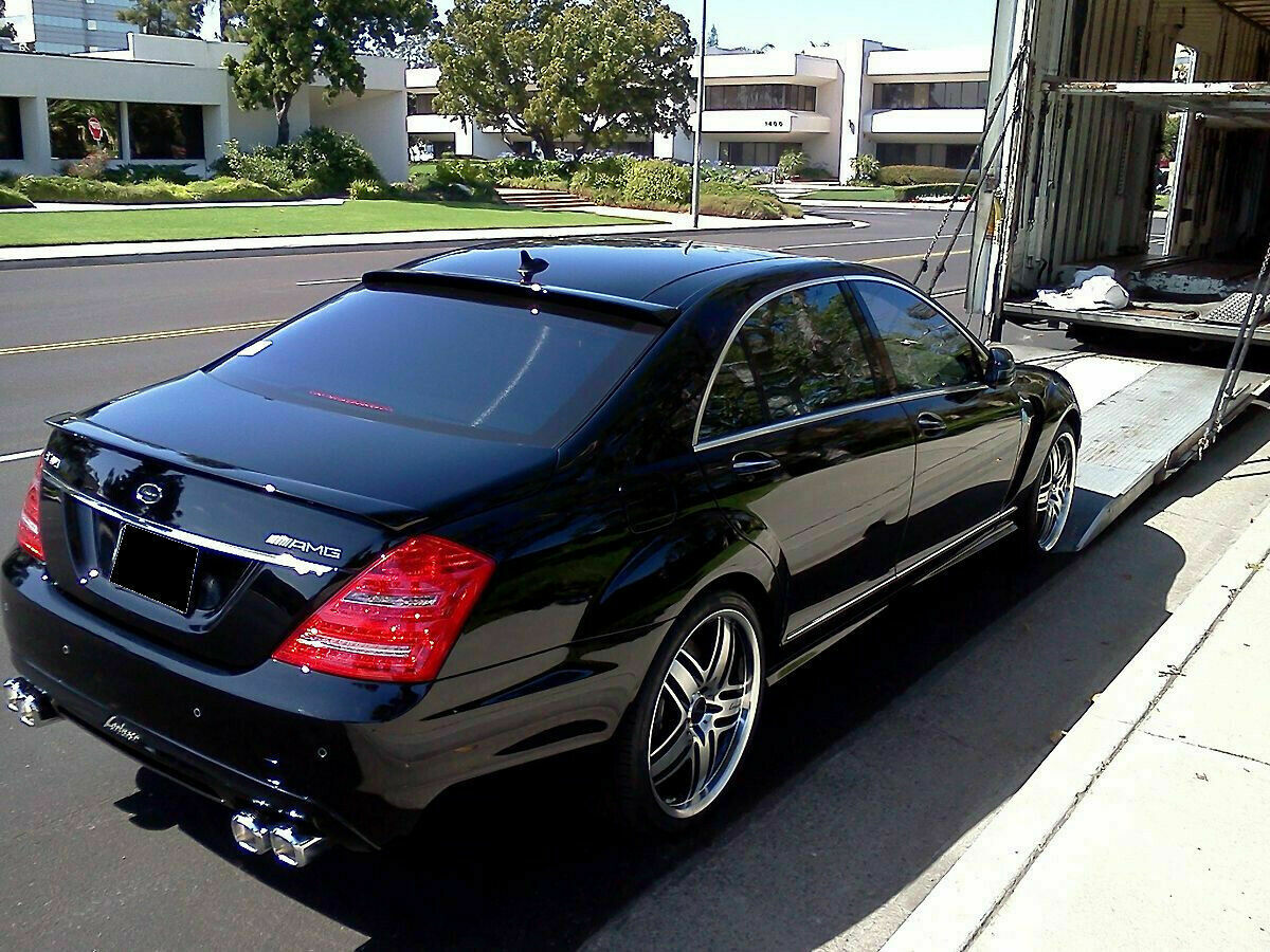 Mercedes Benz S-Class W221 AMG Rear trunk spoiler – Royal Body Parts
